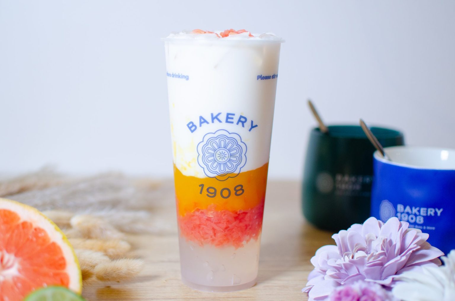 Delicious Tropical Mango with White Pearl Dessert Treats